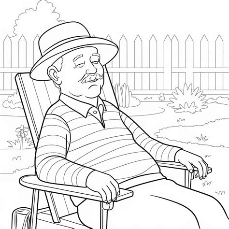 Opa Ausmalbilder Malvorlagen Opa Zum Ausdrucken