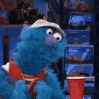 Cookie Monster Dansende  Cokkie Monster S Tenor