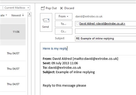 Inline Replies And Why Outlook 2013 Has Gone Blue System Secrets
