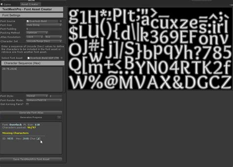 Textmeshpro Trying To Render Unicode Where There Is None Runity3d