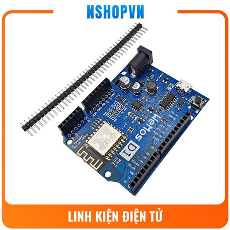 Kit Arduino Wifi Esp8266 Nodemcu Lua Wemos D1 R2 Shopee Việt Nam