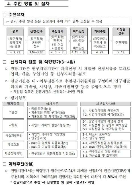 2022년도 창업성장기술개발사업 디딤돌첫걸음 광주창조경제혁신센터 추천 과제 모집 공고 공지사항 2024 I Plex 광주