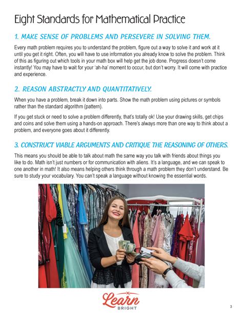 8 Standards Of Mathematical Practice Free Pdf Download Learn Bright