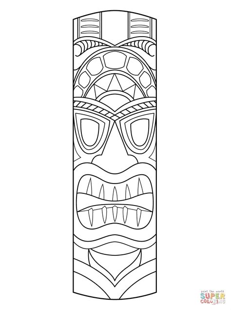 Printable Totem Pole Craft