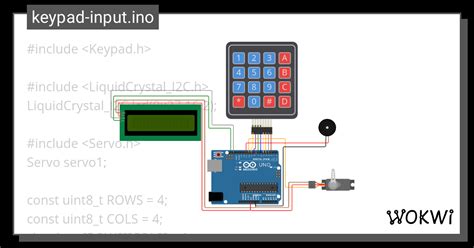 Keypad O Copy Wokwi Esp32 Stm32 Arduino Simulator