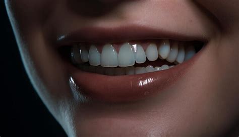 Premium Ai Image Young Woman With Braces Smiling Showing Off Her Toothy Smile Generated By