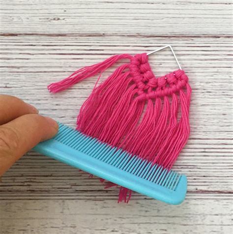 How To Make Macrame Earrings Tutorial Crafting On The Fly