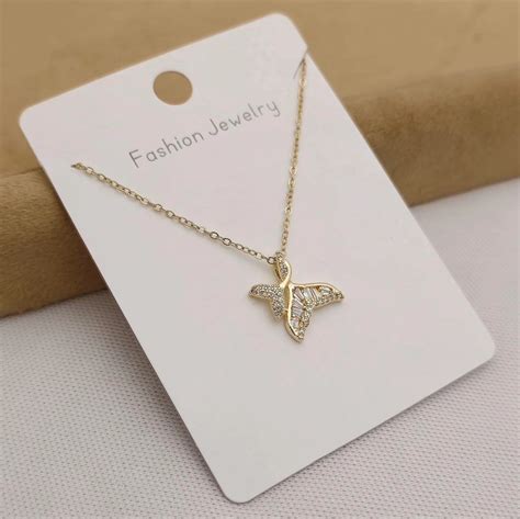 خرید گردنبند ظریف بال پری دریایی طرح بارلی هدیه ولنتاین ارسال رایگان شاپینو