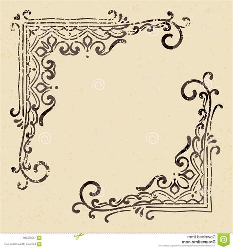 Retro Border Vector At Collection Of Retro Border Vector Free For Personal Use