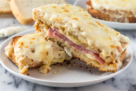 Croque Monsieur Ham And Cheese Sandwich