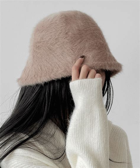 [최저가 겨울준비☃] 앙고라 소프트 퍼 버킷햇 벙거지 털모자 겨울 겨울모자 앙고라모자 비니 소두모자 대두모자2개 이상 구매 시 개당 6 650원 에이블리