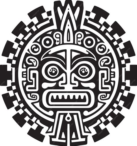 Vector Designs Inspired By Ancient Aztec Drawings Timeless Aztec