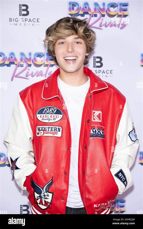 Los Angeles Usa 14th July 2024 Singer Dillon Ensor Attends Los