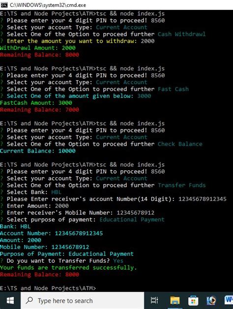 Typescript Inquirer Coding Abdul Raheem