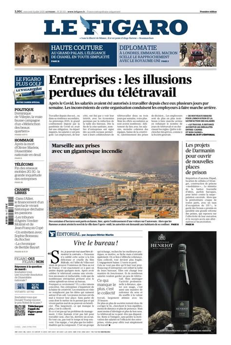 Le Figaro édition Numérique Du 9 Juillet 2025