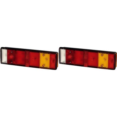 2x Hella RÜckleuchten Anbau Heckleuchten Beidseitig