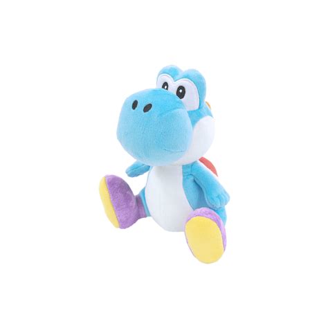 Officially Licensed 8 Light Blue Yoshi Plush Nintendo Distributor Sa