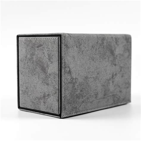 Premium Gray 160 Dektech Deck Box For Game Cards Storage With Sgs Deck Box And Deck Case Price
