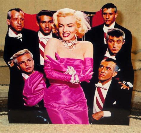 Marilyn Monroe Diamonds Are A Girls Best Friend Movie Tabletop