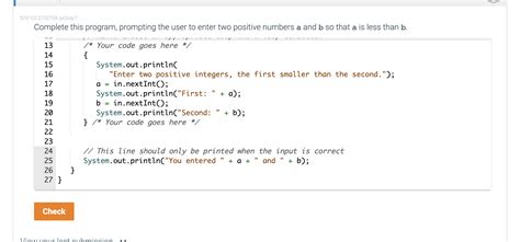 Solved CHALLENGE ACTIVITY Read Two Positive Inputs Chegg