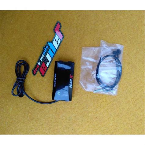 Jual Volt Meter Aki Merek X Case Vol Meter Universal Shopee Indonesia