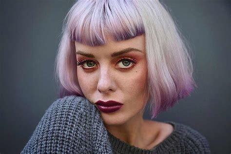 Short Choppy Side Bangs