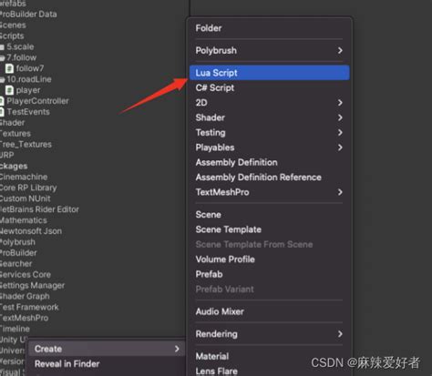 在unity中使用lua脚本模板创建新的lua文件lua脚本一般放在unity工程的哪里 Csdn博客