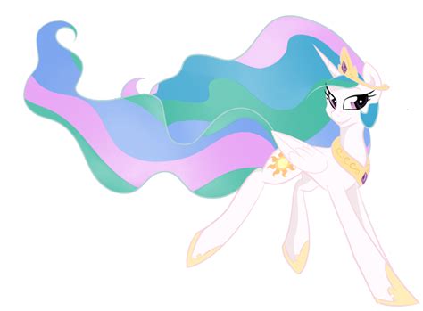 Celestia Mlp Vector