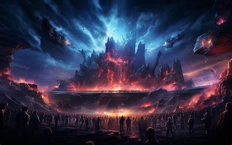 Premium Ai Image Sound Waves Unleashed Massive Rock Concert Vibes