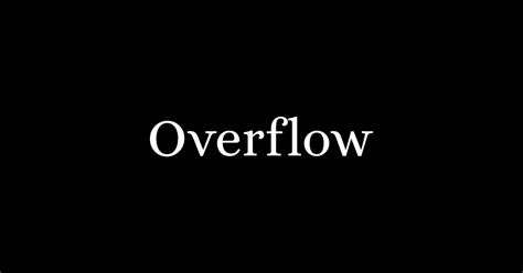 Overflow Abundance Sticker TeePublic