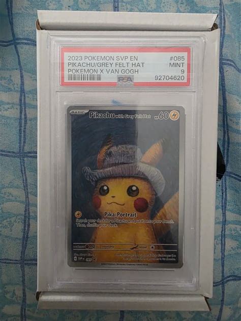 Pokémon 1 Graded Card Pikachu 085 Promo Card Psa 9 Scarlet And Violet Auction Online