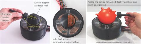 Electromagnetic Sensing And Actuation For Pen Based Haptic Feedback By Thomas Langerak Acm
