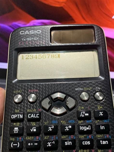 Casio Fx 991ex Classwiz Scientific Calculator Computers And Tech Parts And Accessories Other