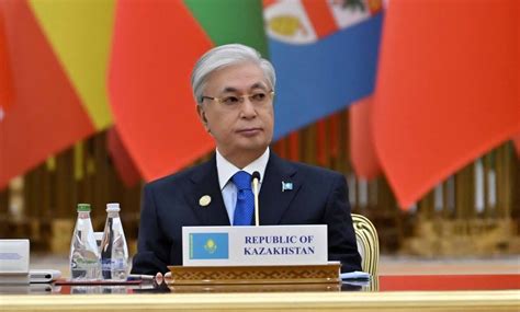 President Tokayev Addresses Ashgabat Forum On Peace Trust And