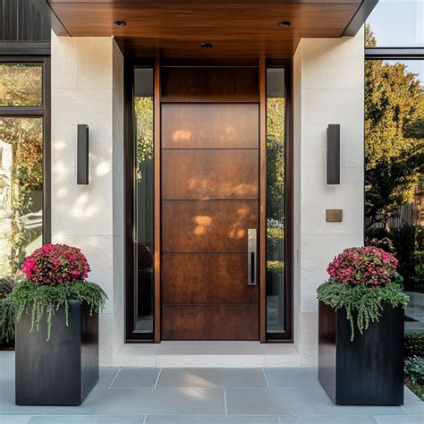 Stylish Modern Front Door Ideas To Refresh Your Entryway