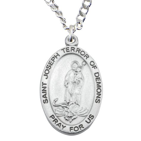 St Joseph Terror Of Demons Medal Catholic Home And Church