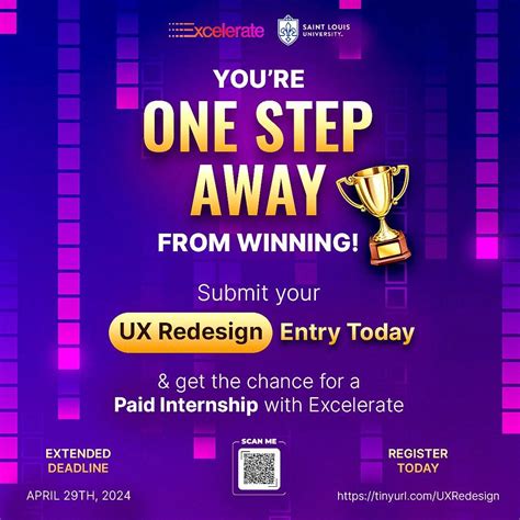 Excelerateuxredesign Paidinternship Deadlineapril30 Excelerate