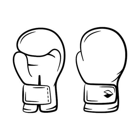 Boxing Gloves Drawing Vectors And Illustrations For Free Download Freepik