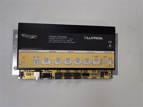 Lutron Homeworks H4p5 120 Illumination Processor Home