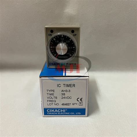 Jual Ckc Cikachi Timer Ah3 3 24vdc 3s 6s 60s Shopee Indonesia