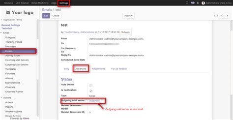 Odoo Mass Mailing With Other Outgoing Server Webkul