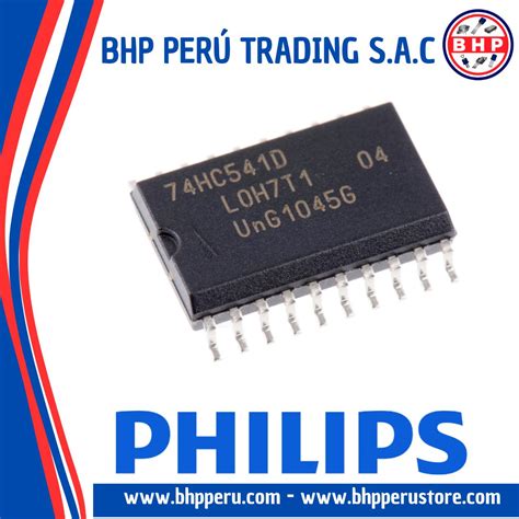 74hc541d Philips Circuito Integrado Ic Buffer Non Invert 6v Soic 20