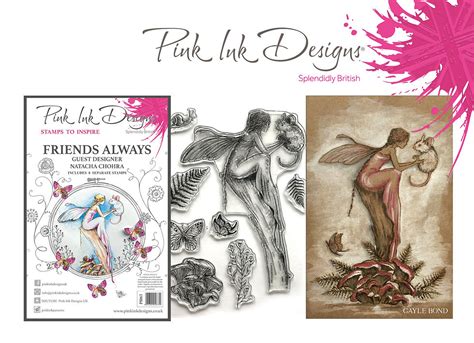 Pink Ink Designs Stamp Friends Always Fairy Pink Ink Designs