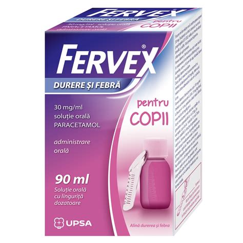Fervex Durerefebra Copii 30mgml Sol Orala 90ml