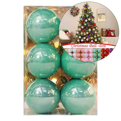 Yoloke 12pcs Large Christmas Balls Christmas Tree Decoration