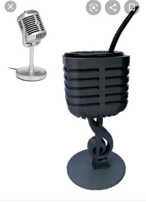 Microphone Stl 3d Stl File Stl Instantly Download Stl High Quality