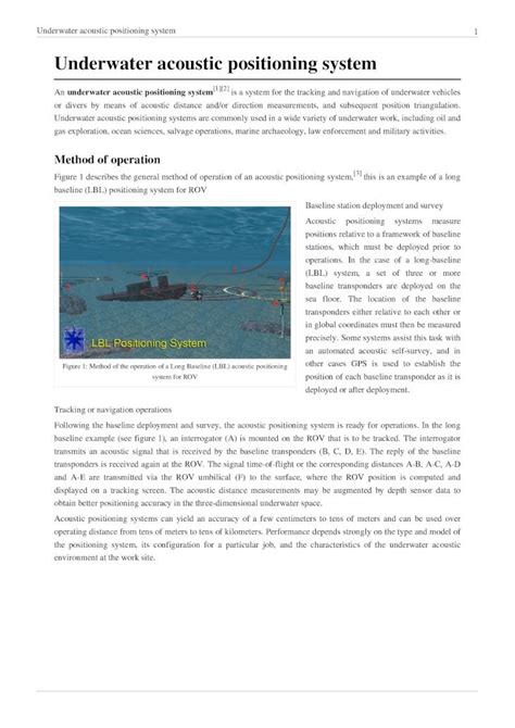 Pdf Underwater Acoustic Positioning System Dokumen Tips