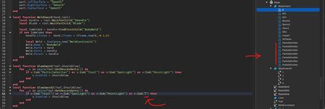 How To Specifically Call A Particleemitter In A Function By Its Name And Not By Its Property