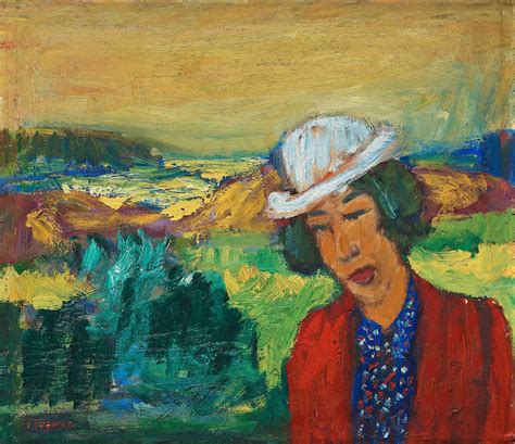 Ivan Ivarson Lady In A Hat Bukowskis