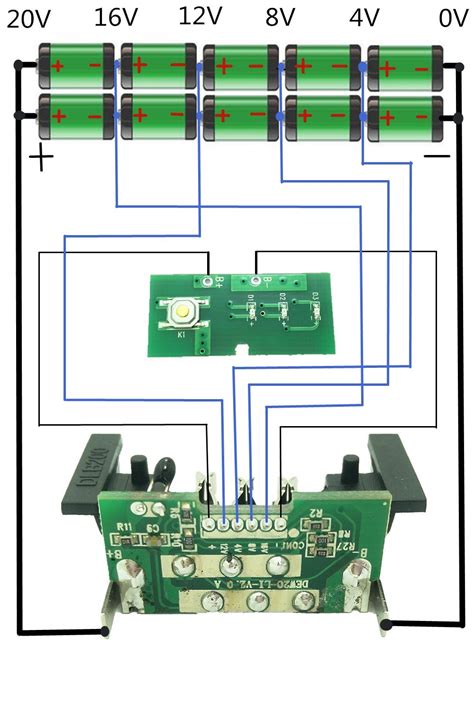 Dewalt V Battery Pinout Diagram At Marie Vicente Blog